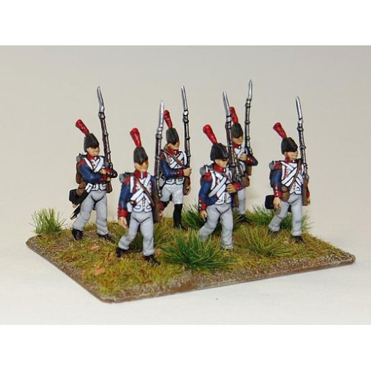 Figurine Napoleonic Mid-Early French Marching - Scientific-MHD