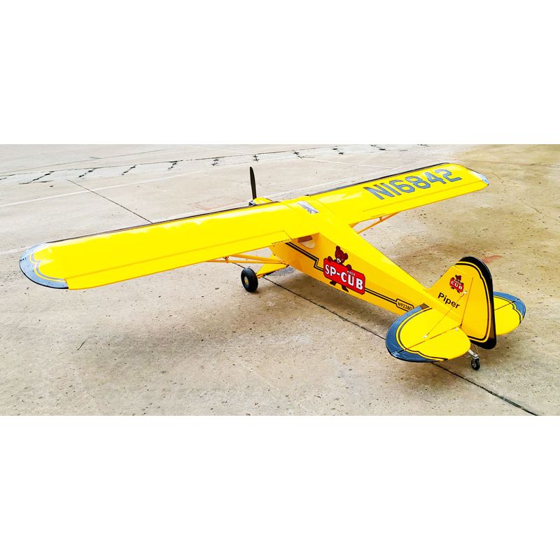 Radio -controlled thermal plane Piper J3 CUB 120 ARF - Scientific-MHD