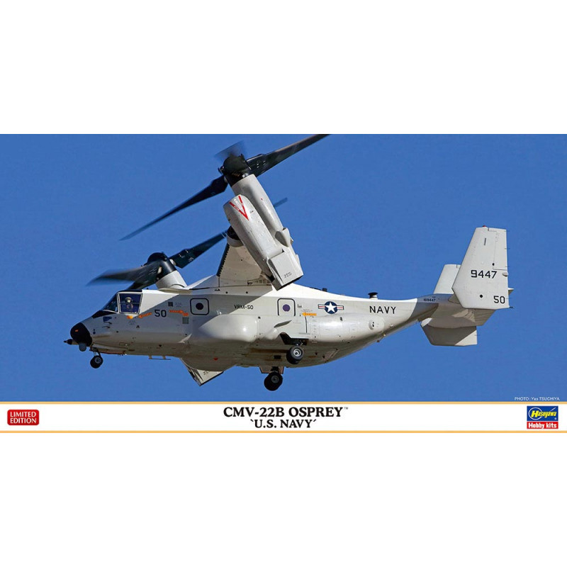 Plastikmodell des Flugzeugs CMV-22B Osprey "US Navy " 1:72