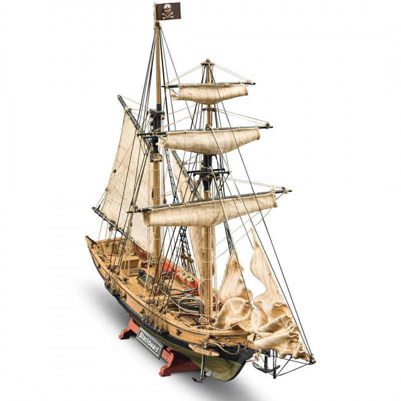 Blackbeard Corsair Sloop 1/57 Statisches Boot - Scientific-MHD