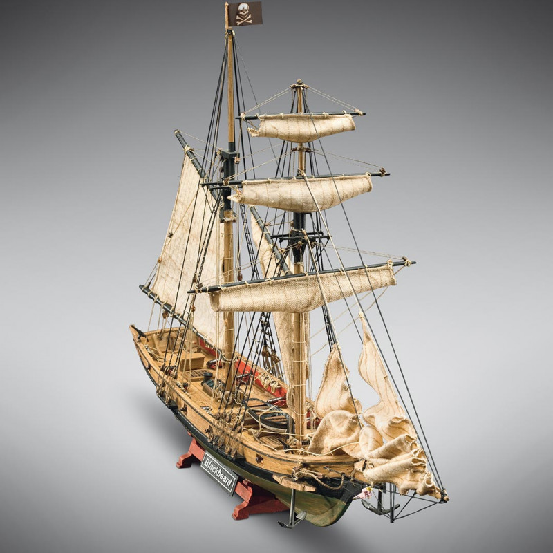 Blackbeard Corsair Sloop 1/57 Statisches Boot - Scientific-MHD