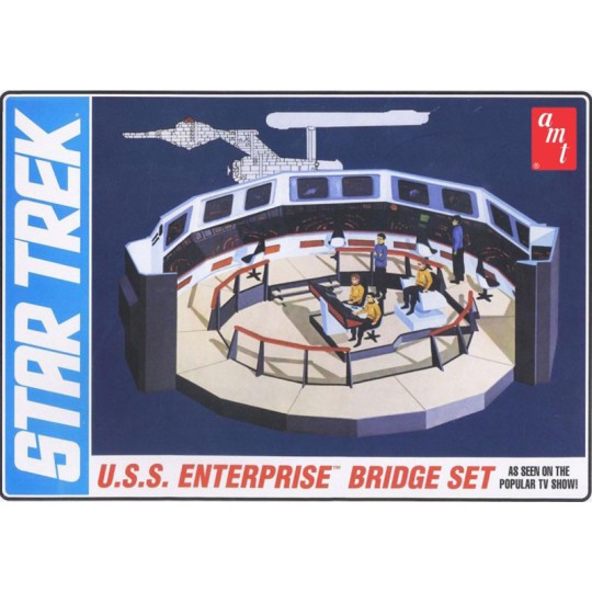 Modèle de science-fiction en plastique Star Trek USS Enterprise Bridge ...