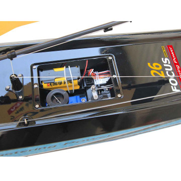 Voilier radiocommandé FOCUS V3 Rouge PNP