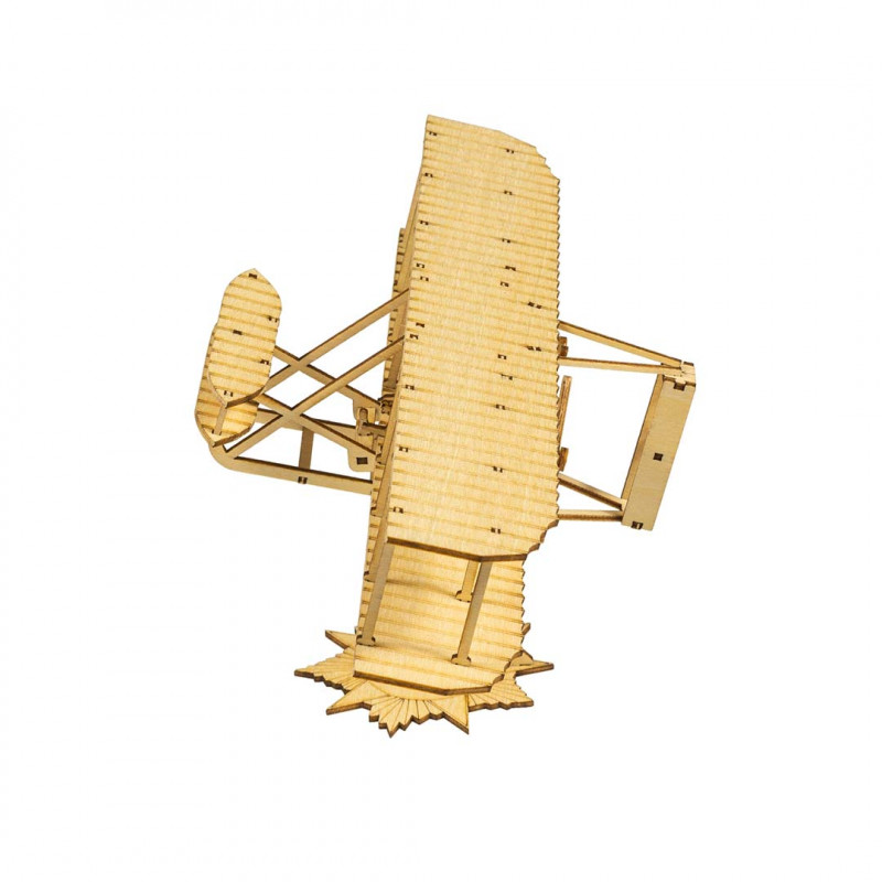 Easy 3D mechanical jigsaw puzzle for static Mini WRIGHT FLYER I model
