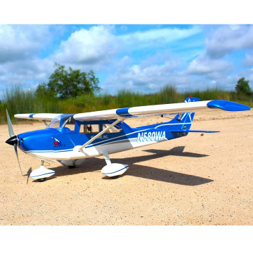 Avion thermique radiocommandé Cessna Skylane T 182 46-55 BLEU ARF