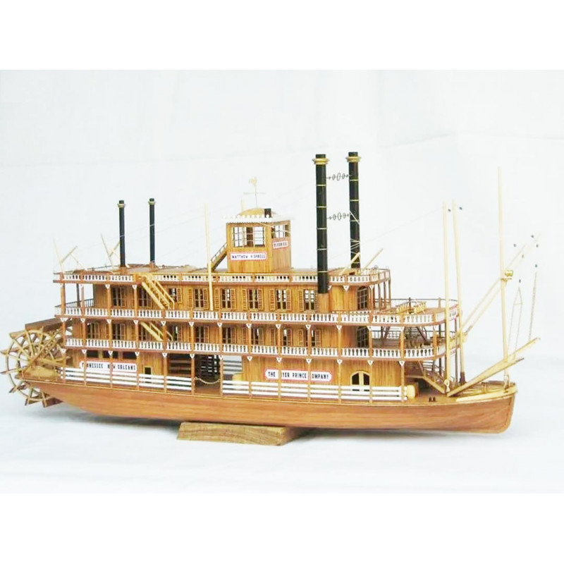 Static ship USS MISSISSIPPI 1870 1:100
