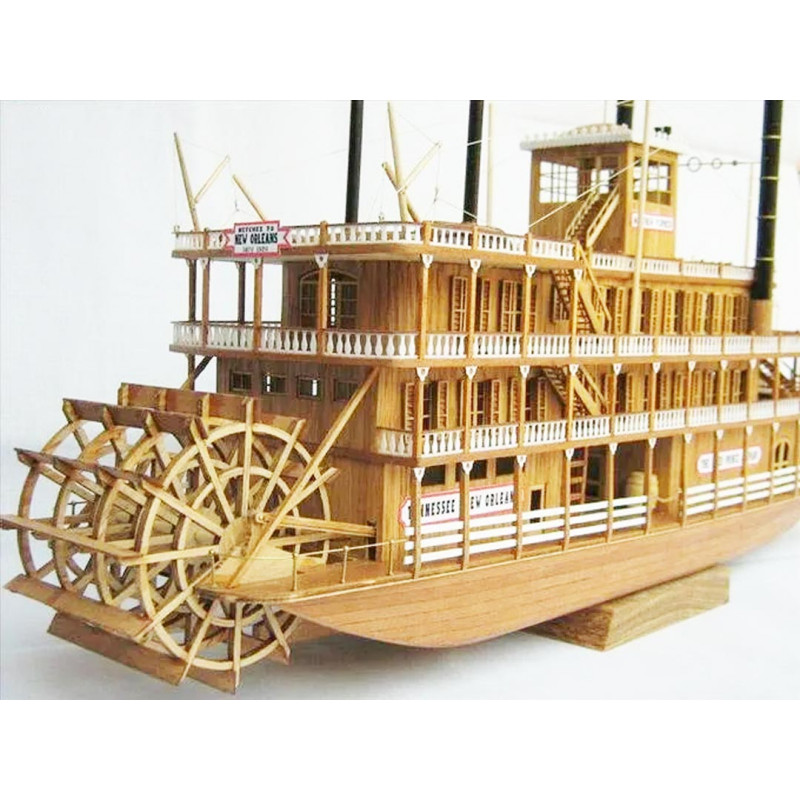 Static ship USS MISSISSIPPI 1870 1:100