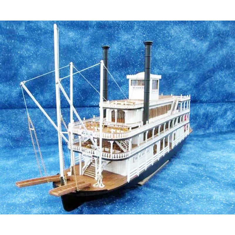 Static ship USS MISSISSIPPI 1870 1:100