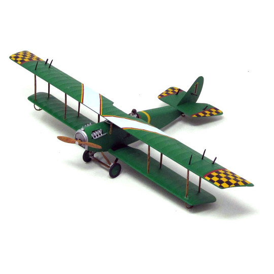 Plastic model of Red Baron Fokker Triplan motorized aircraft