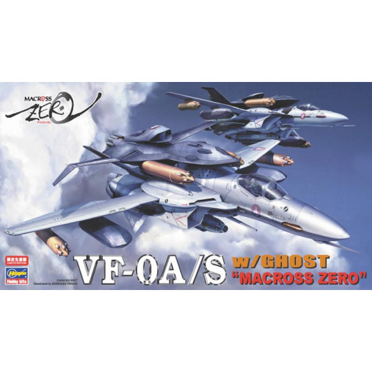Maquette plastique VF-0A/S with Ghost MACROSS ZERO 1:72