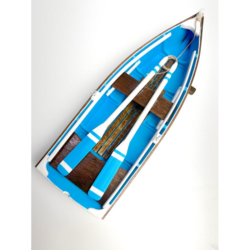 Statisches Schiff Esquif aus dem Mittleren Westen 1:12