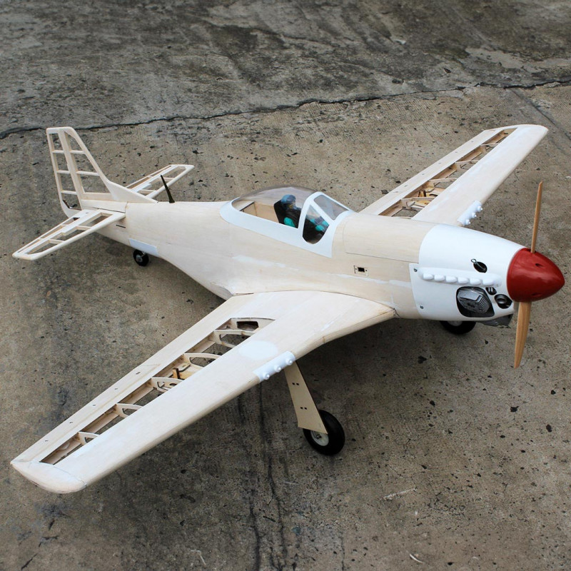 MUSTANG P-51D 10cc MASTER SCALE KIT radio-controlled thermal aircraft