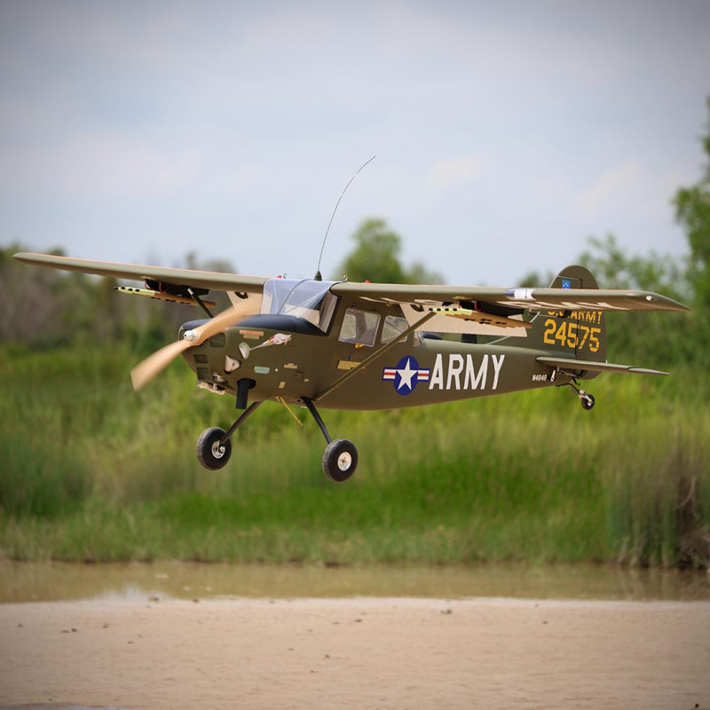 Giant Scale CESSNA BIRD DOG "Chickenman" 70-125cc ARF radio-controlled ...