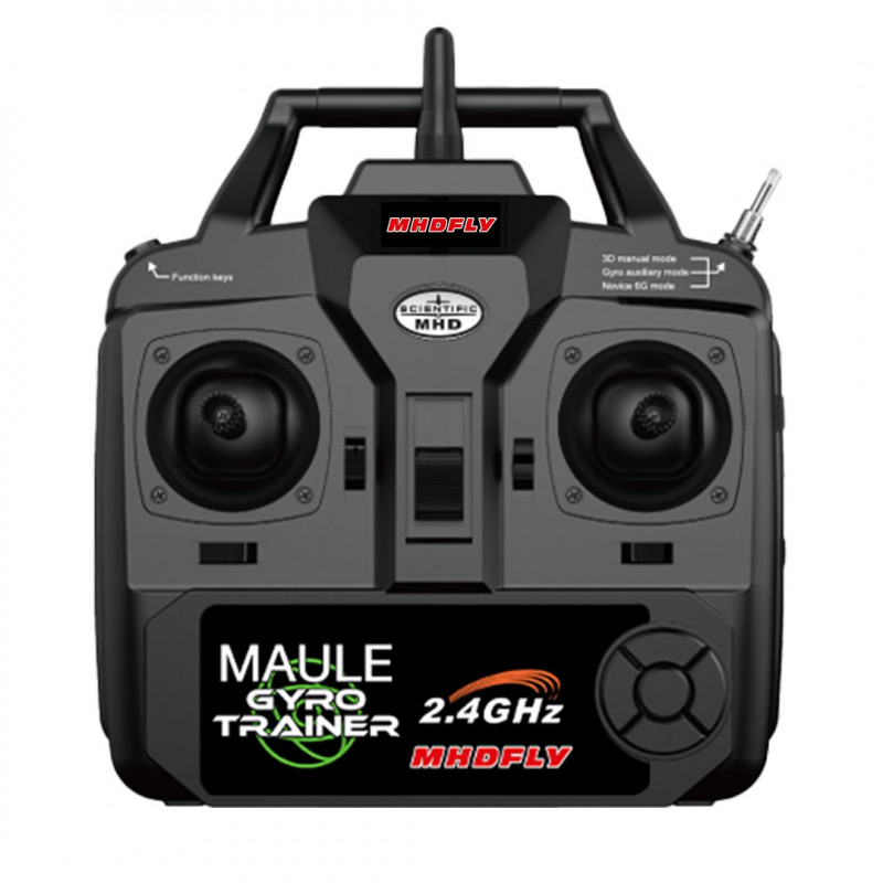 Radio-controlled electric plane MAULE GYRO TRAINER red Mode 2 RTF