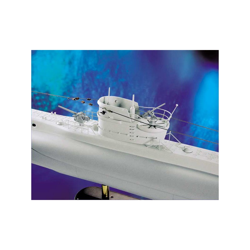 Electric boat U-Boot Typ VII + motorization kit