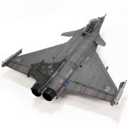 Maquette d’avion en plastique Rafale M « Marine Nationale » 1:48