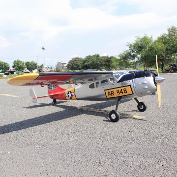 CESSNA 195 USAF 2.28m 35-50cc ARF radio-controlled thermal aircraft
