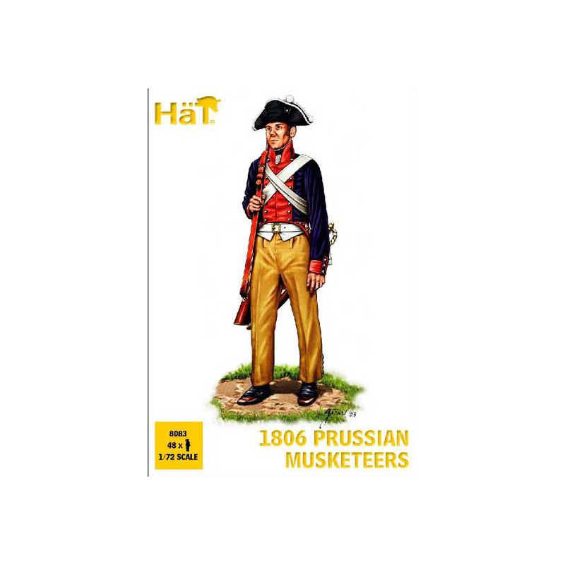 Prussian musketeer figurine1/72 - Scientific-MHD