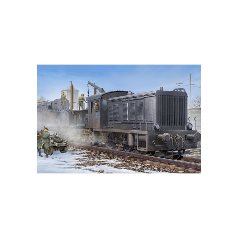 WR360 C12 Locomotive 1/72 plastic train model - Scientific-MHD