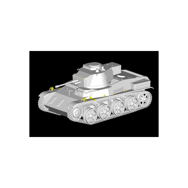 HUNG plastic tank model. 38m Toldi II (B40) 1/35 - Scientific-MHD