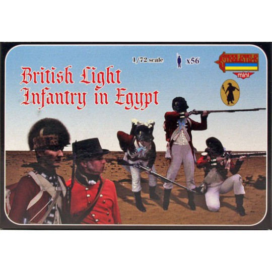 Anglaise Light Infantry Figurine1/72 - Scientific-MHD