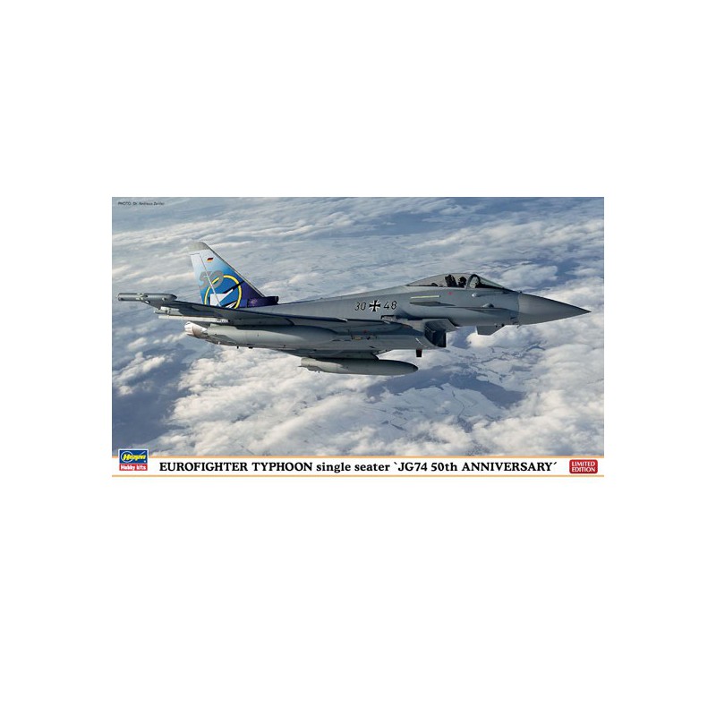 EUROFIGHTER TYPHOON JG74 1/72 plastic plane model - Scientific-MHD