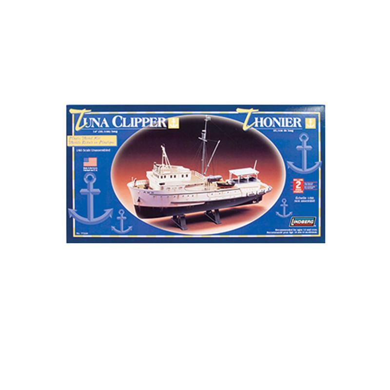 Plastic boat model Tuna Clipper 1/600 - Scientific-MHD