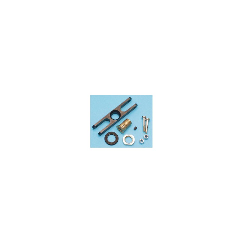 Embedded accessory hub aluminum 50mm 0 ° 4mm axis - Scientific-MHD