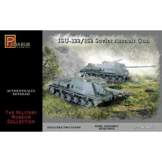 Plastic tank models M4A3E8 Sherman and M24 Chaffee 1:72