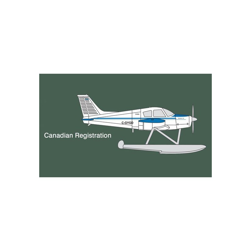 Plastic plastic model Piper Cherokee Hydravion 1/48 - Scientific-MHD