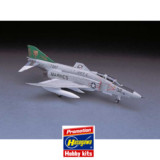 RF-4BUSMC plastic plane model (PT31) 1/48 - Scientific-MHD